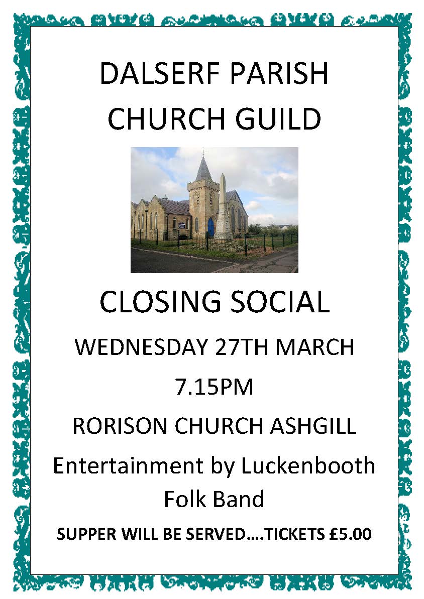 Notices – Dalserf Parish Church