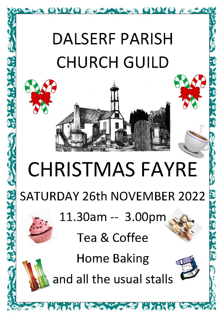 Guild Christmas Fayre – Dalserf Parish Church
